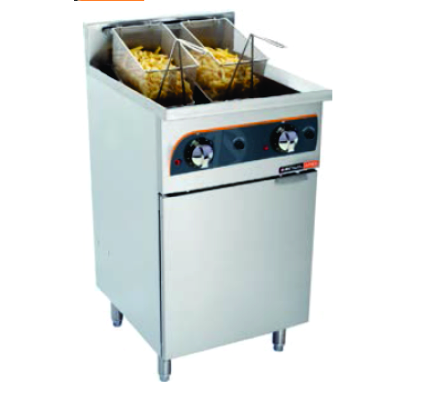 2 X 10 Lt Floor Standing Fryer Electric – Cater Warehouse LTD